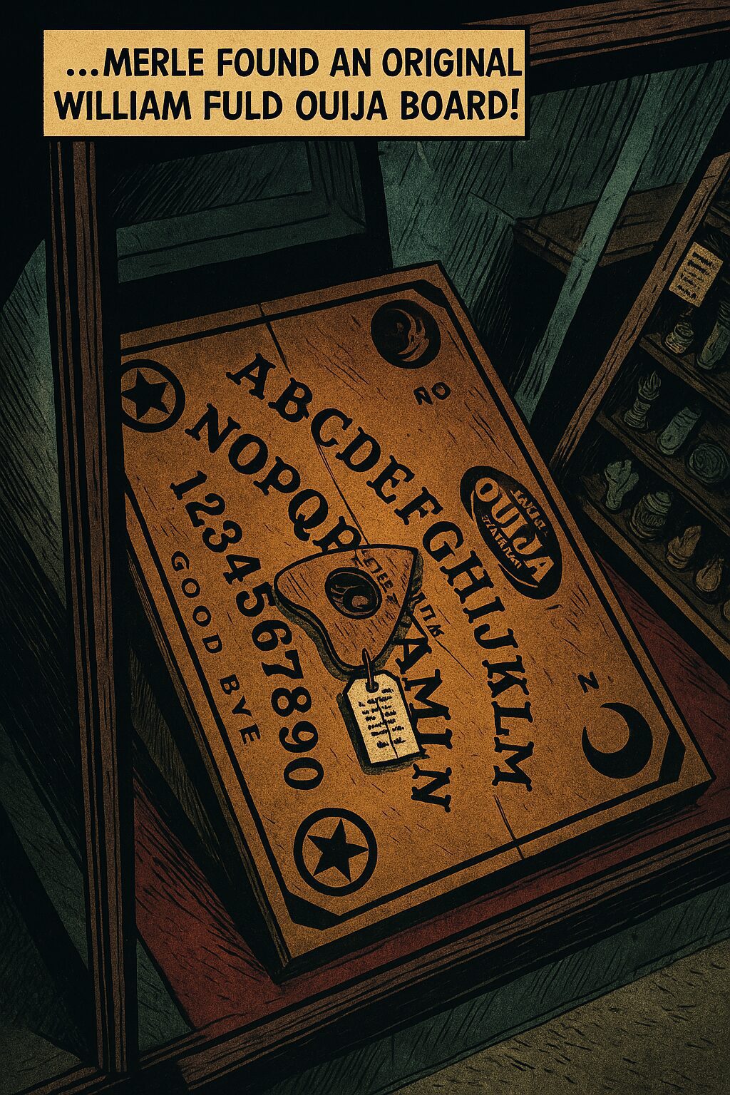 We Got An Original 1911 William Fuld Ouija Board | Ghostly Activities