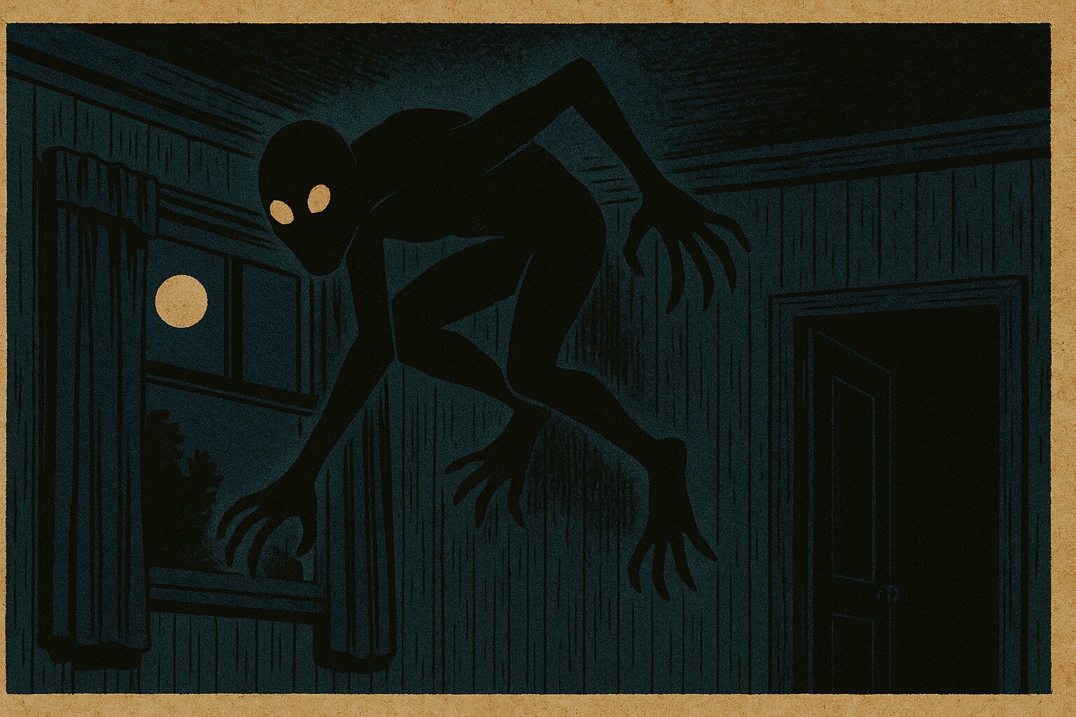 Crawlers: Shadow Entities Climbing The Walls ... Literally | Ghostly ...